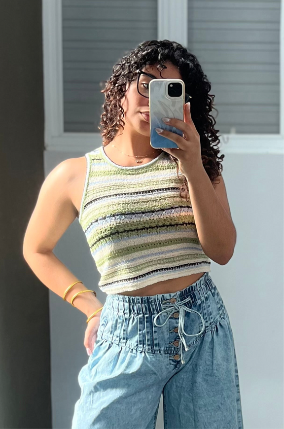 Janet Top Sky Combo NEW – TADA Boutique